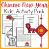 Printable Chinese New Year Activities for Kids