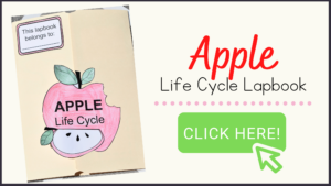 Printable Life Cycle of an Apple Lapbook for Kids