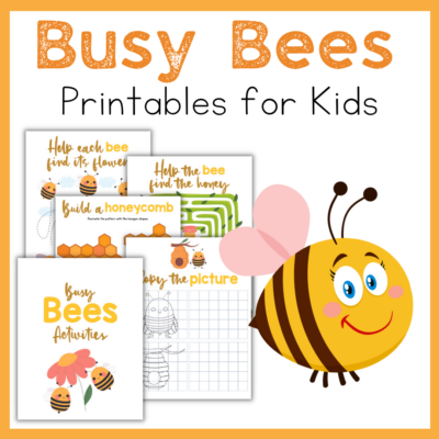 Free Busy Bee Printables for Young Learners