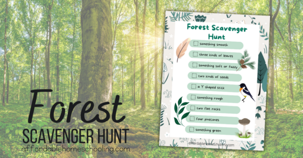 Free Forest Scavenger Hunt Printable for Kids of All Ages
