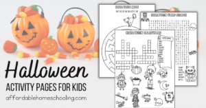 Free Printable Halloween Activity Pages for Kids of All Ages