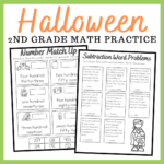 Printable Halloween Math Worksheets for 2nd Grade