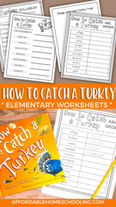 Free How to Catch a Turkey Worksheets for Elementary