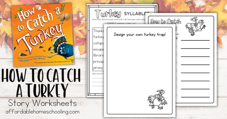 Free How to Catch a Turkey Worksheets for Elementary