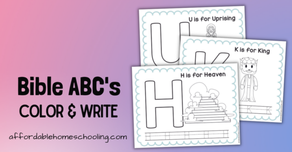 Fun Bible Activities for Elementary Students!