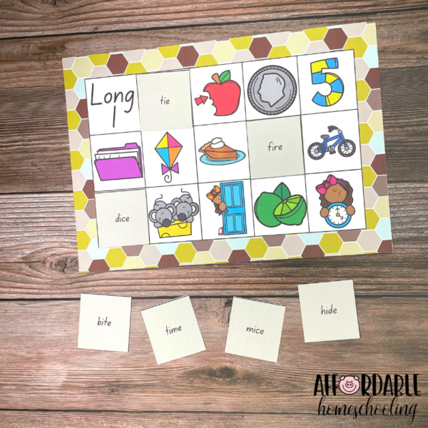 5 Free Printable Long Vowel Games for Elementary Readers