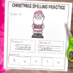 Free Printable Christmas Cut and Paste Activities for Kids