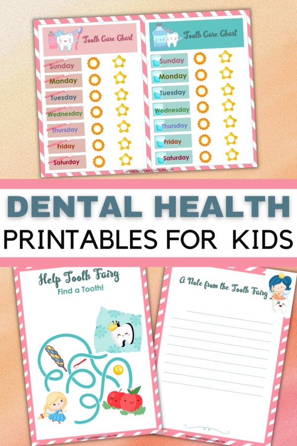 Free Dental Health Printables and Tooth Fairy Keepsakes