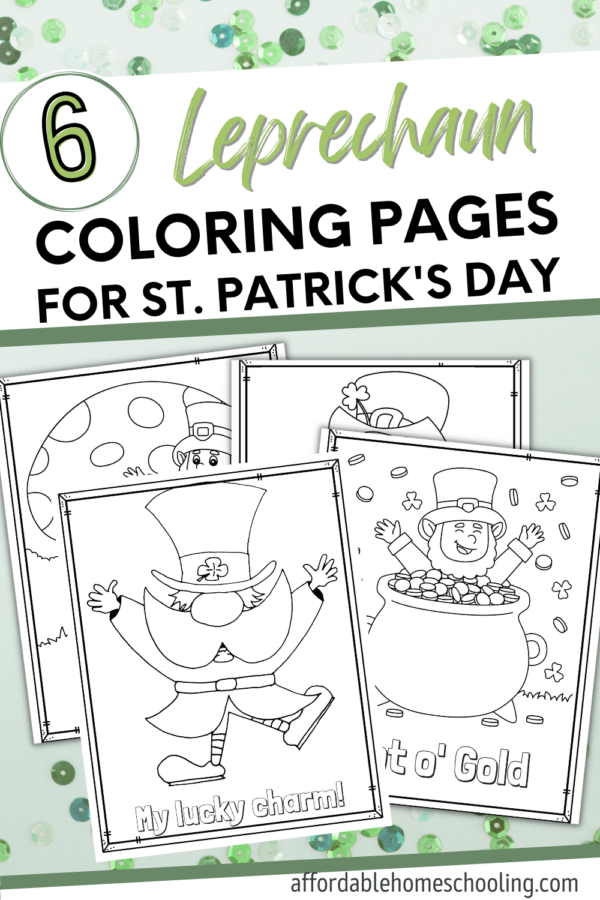 Free Printable Leprechaun Coloring Pages