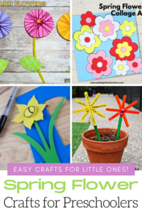 Spring Flower Crafts for Preschoolers