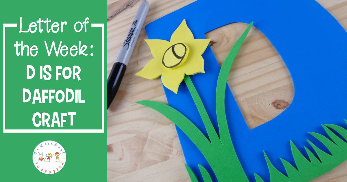 Spring Flower Crafts for Preschoolers