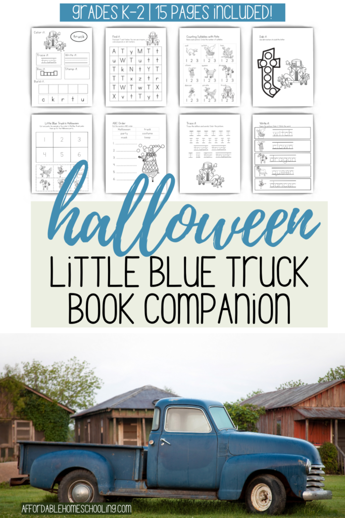 Little Blue Truck's Halloween Activities