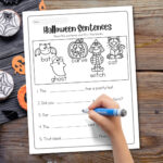 Free Halloween Fill in the Blanks Worksheets