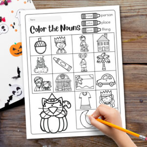 Free Printable Halloween Grammar Worksheets