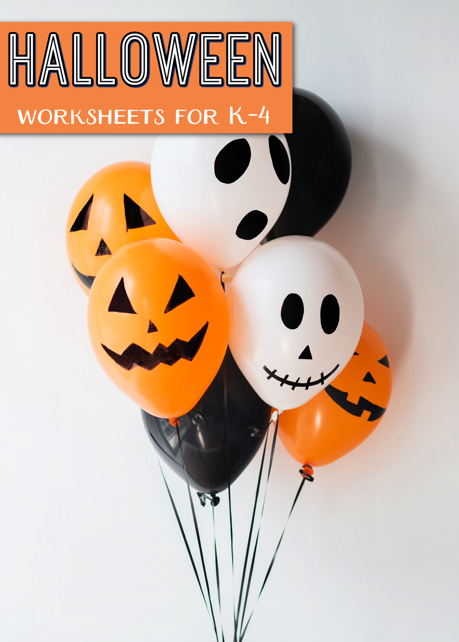 Free Halloween Worksheets For Grade K 4 Free Halloween Worksheets For Grade K 4