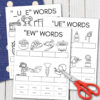 Free Printable Long U Worksheets