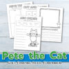 Pete the Cat Goes Camping Activities for Kids