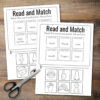 Free My Body Parts Printables for Young Learners