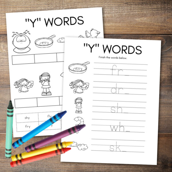 Free Printable Long Vowel I Patterns Worksheets