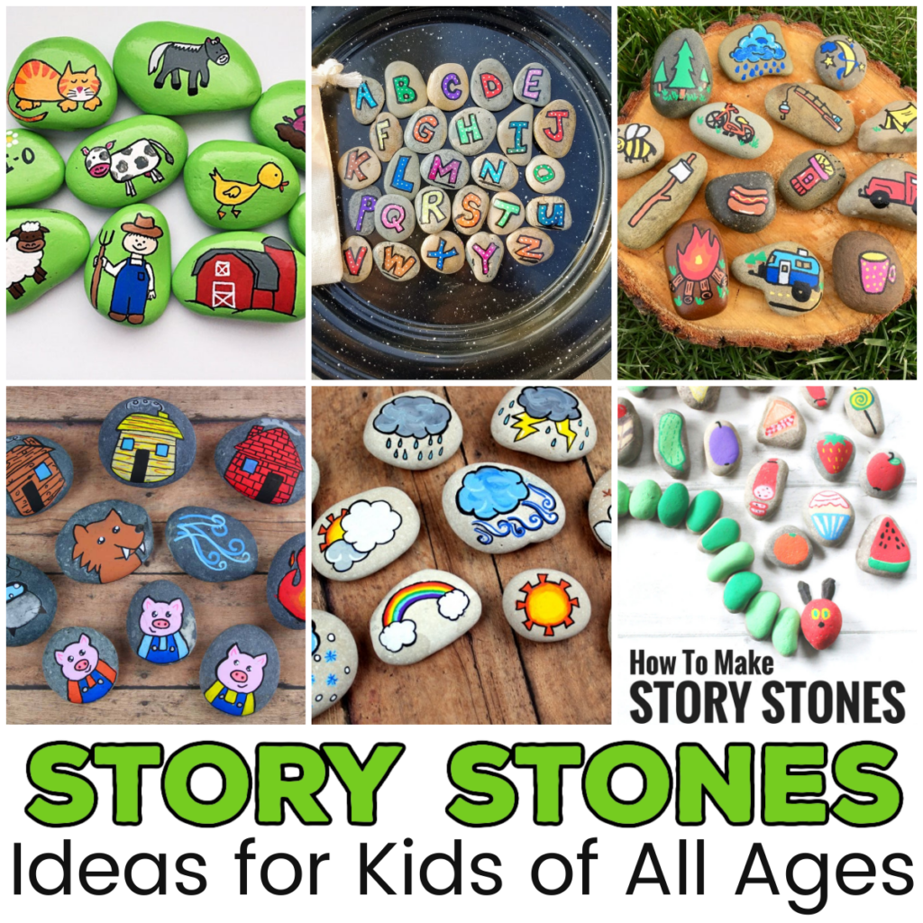 Story Stones Ideas to Unleash Your Little One's Imagination