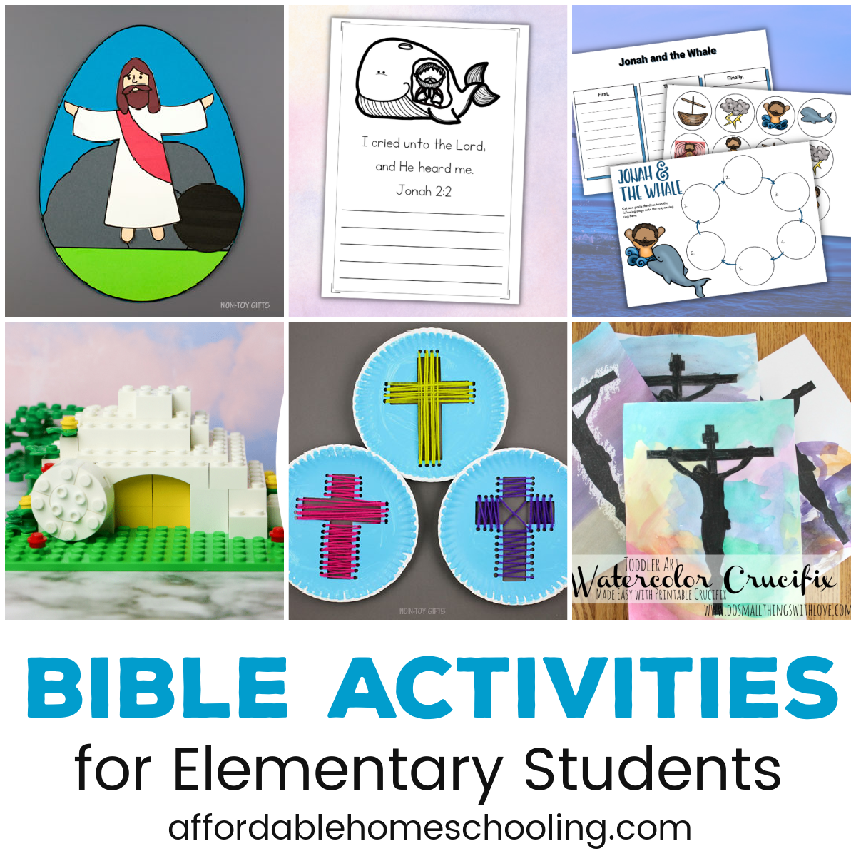 Fun Bible Activities for Elementary Students!